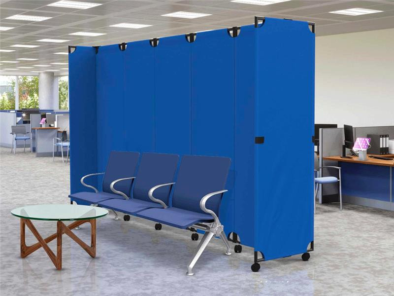 MP10 Economical Portable Accordion Partition | Versare Solutions, LLC