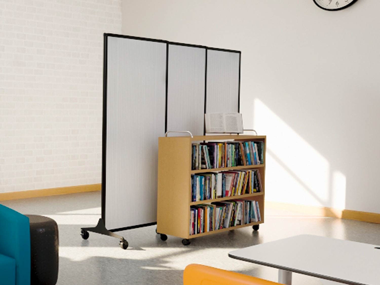 QuickWall Sliding Portable Partition | Versare Solutions, LLC
