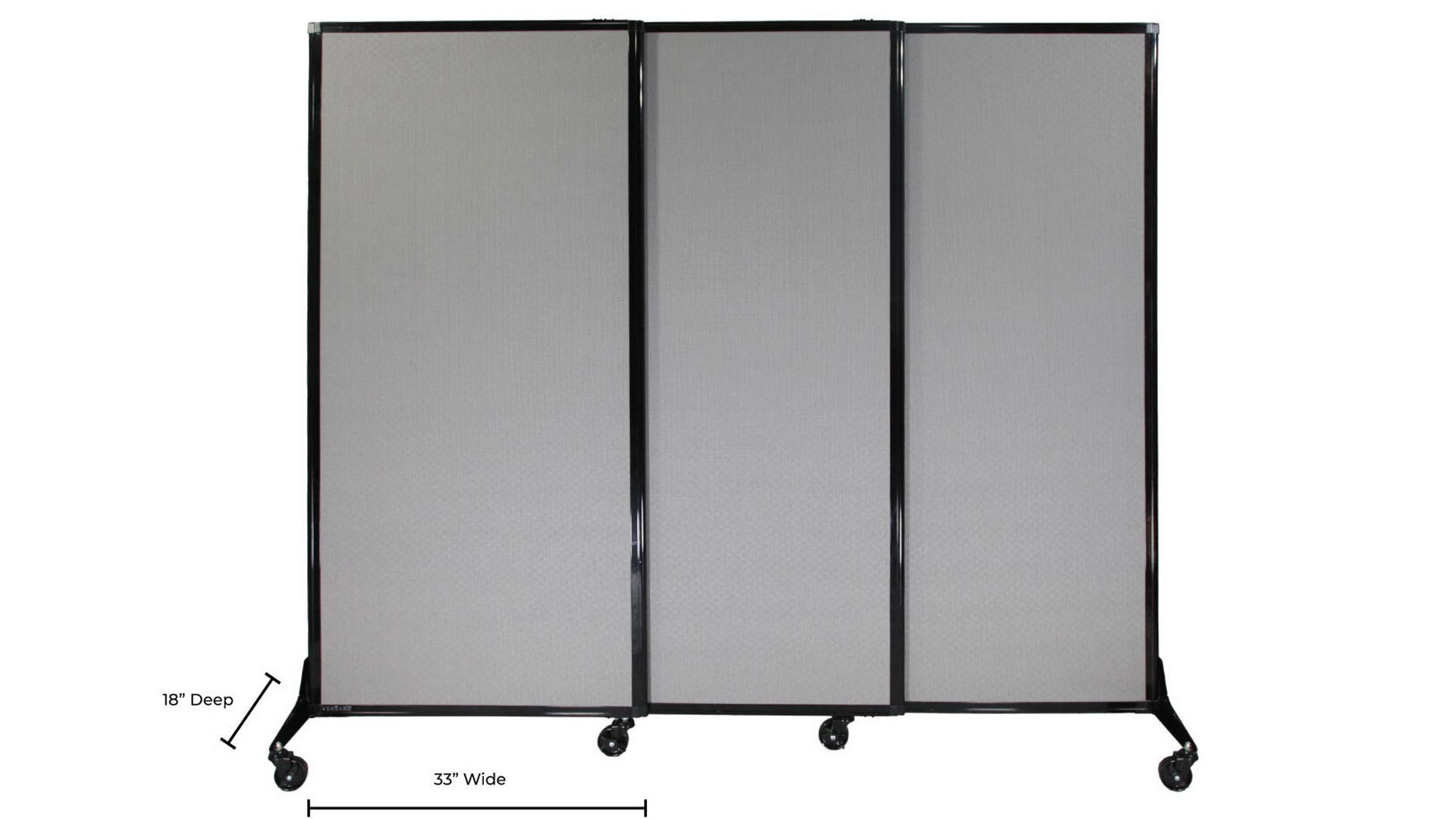 QuickWall Sliding Portable Partition | Versare Solutions, LLC