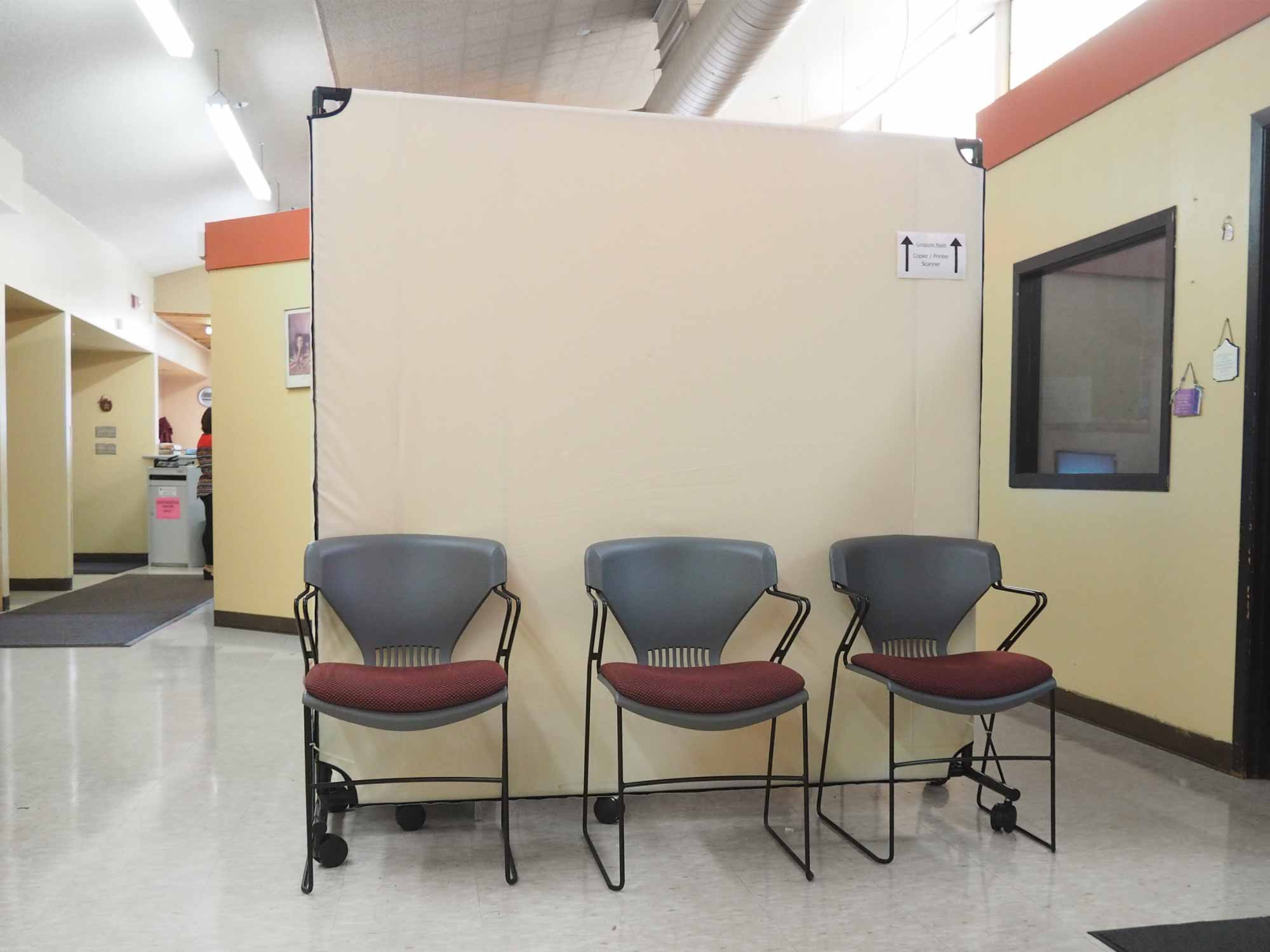VP6 Rolling Room Partition | Versare Solutions, LLC