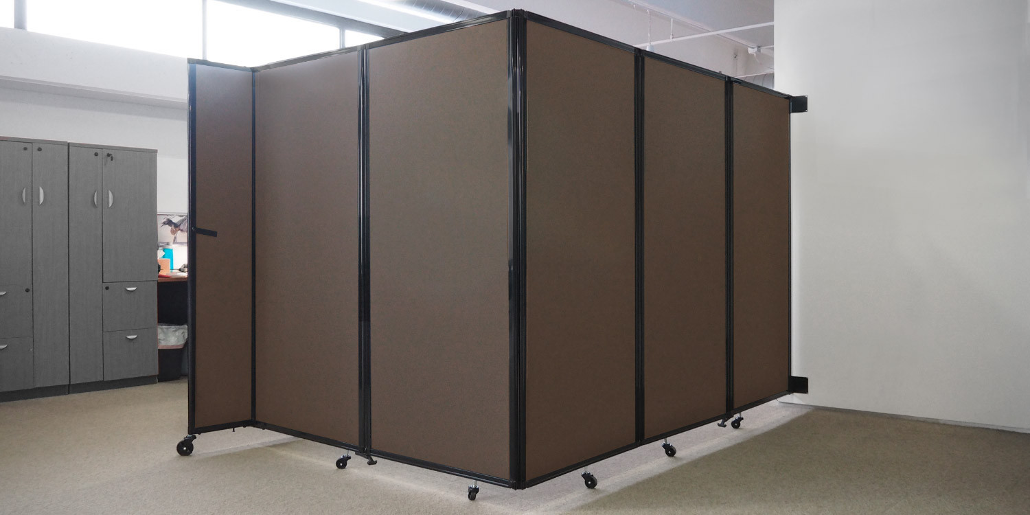 Room Divider 360 Wall-Mounted Accordion Partition | Versare Solutions, LLC