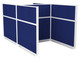 Acoustic Portable Office Partitions Hush Panel Kit Double Cube (H or W ...