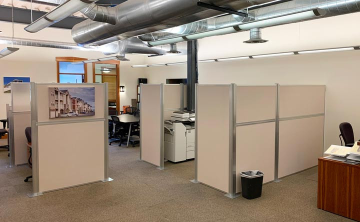 Hush Panel | Configurable Acoustic Cubicle Partition