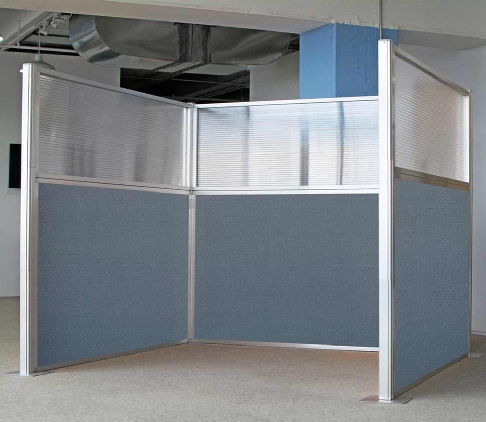 Portable Partition Wall Hush Panel Kit Single Cube (U Shape) | Versare ...