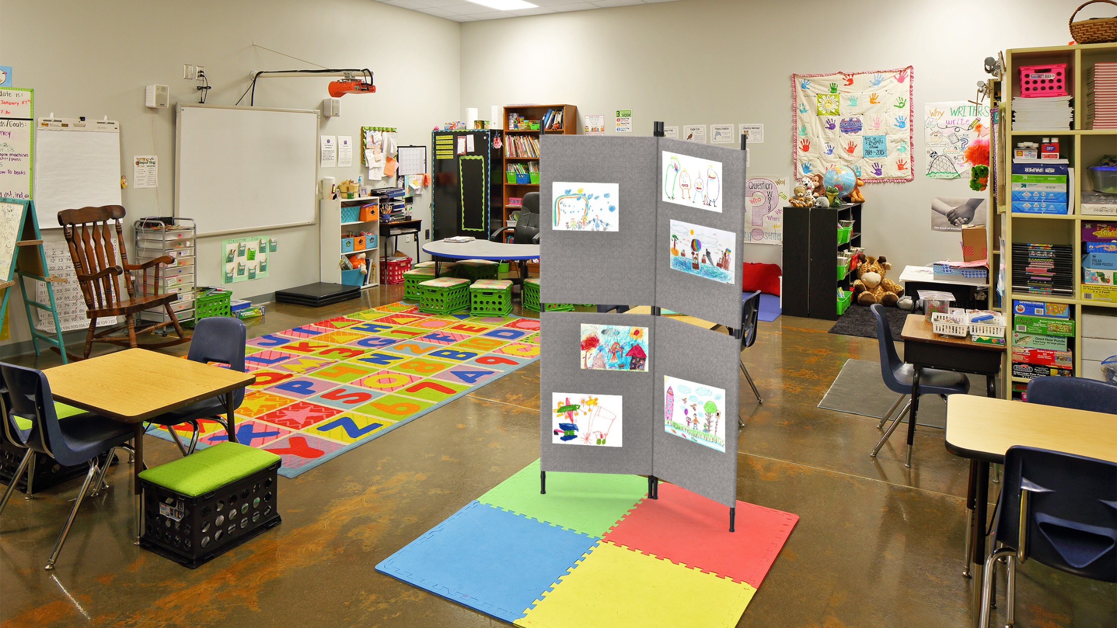 Elevate Your Classroom Aesthetic with School Room Dividers and Acoustic ...