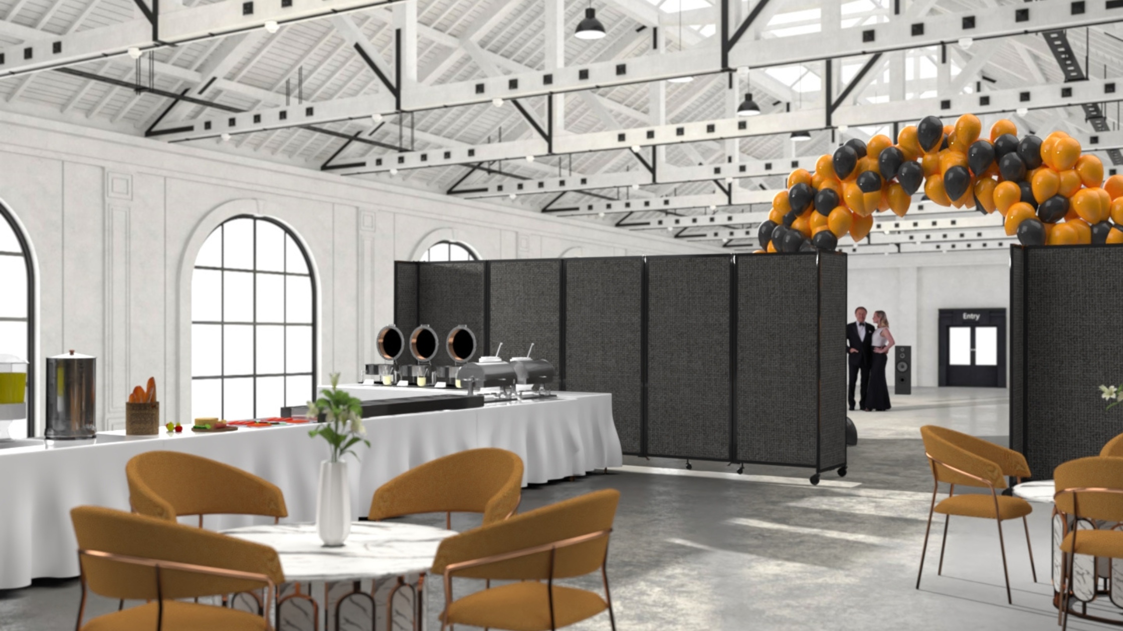 Organize, Decorate, and Impress: Room Dividers for Office Events and ...