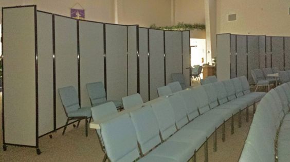 Portable Partitions Complement Your Congregation - Versare Solutions LLC