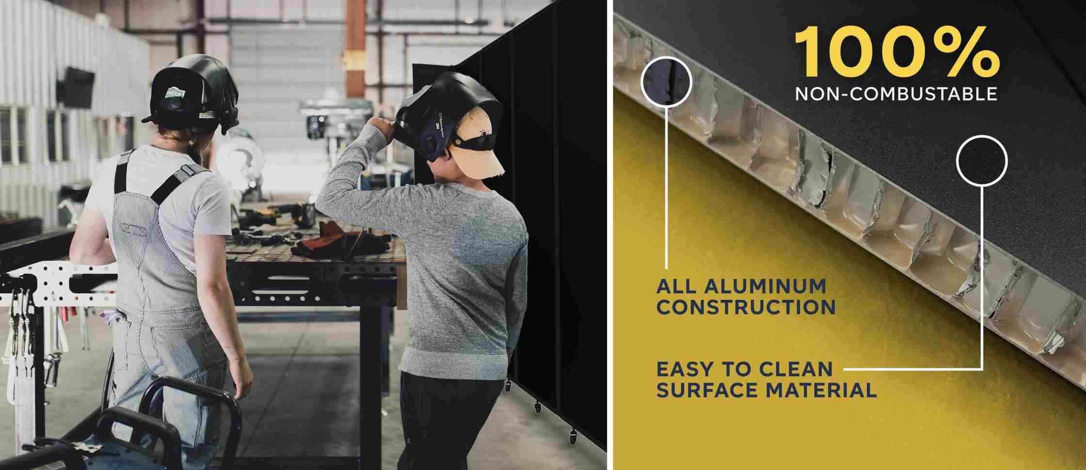 Introducing Versare’s Fire-Resistant Portable Welding Partition ...