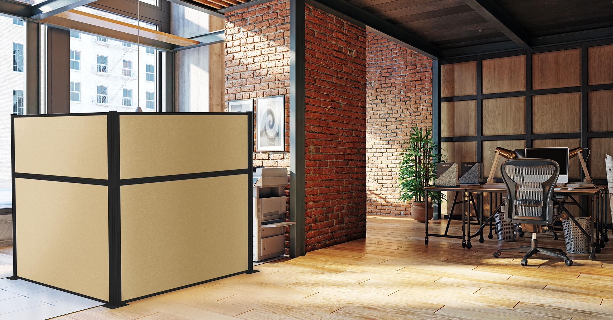 Upgrade Your Cubicle Game with Two Contemporary Trim Options for Hush ...