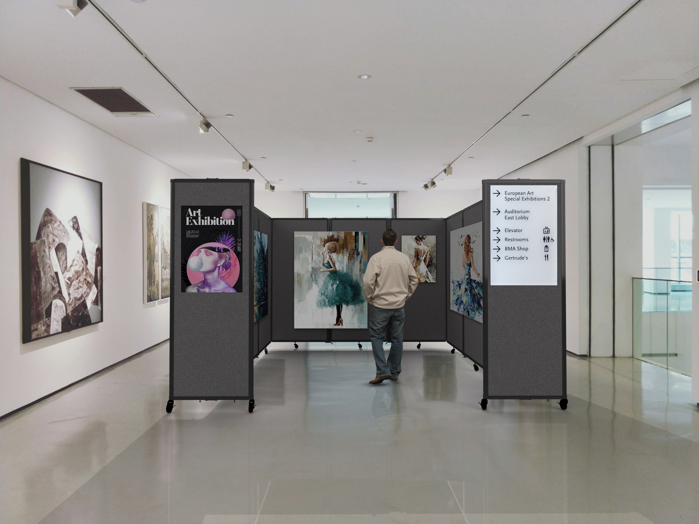 10 Art Show Display Ideas to Sell More at Shows - Versare Solutions LLC