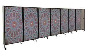 Versare Custom Partitions as Mosque Dividers - Versare Solutions LLC