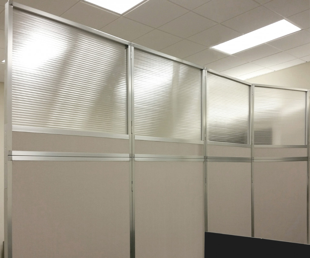 An Operable Wall Divides Office Space Easily - Versare Solutions LLC