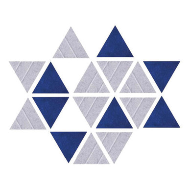 Wall-Mounted SoundSorb Acoustic Triangles | Versare Solutions, LLC