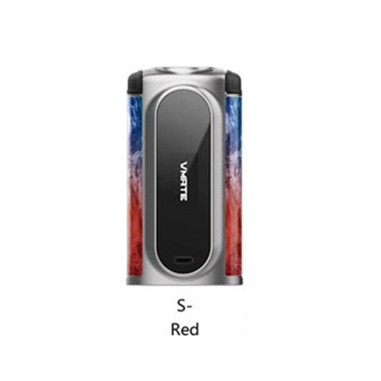Voopoo Vmate 200w Tc Dual Battery Box Mod Silver Frame Edition Mid