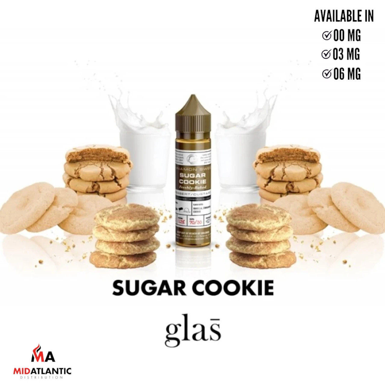 Glas BSX Series TFN E-Liquid 60mL - Mid Atlantic Distribution