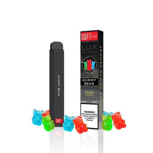 Swft Lux 3500 Puffs 50mg RECHARGEABLE 8mL Disposable *Sold as Singles ...