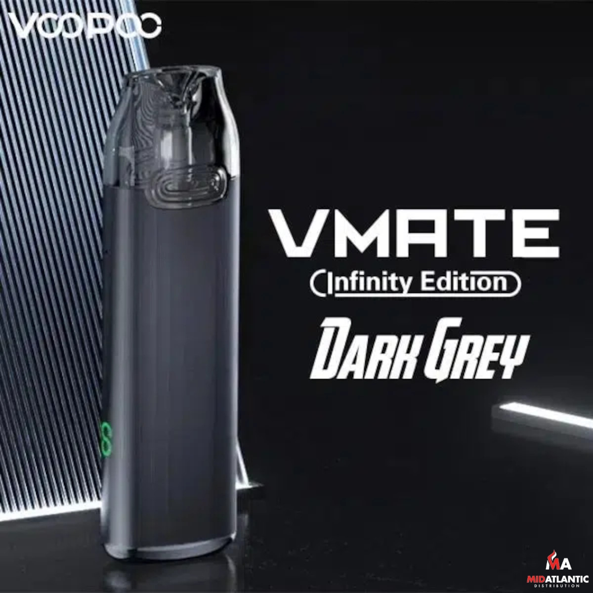 VooPoo Vmate Infinity Pod System 900mAh Kit w/ 1 Refillable 3mL ...