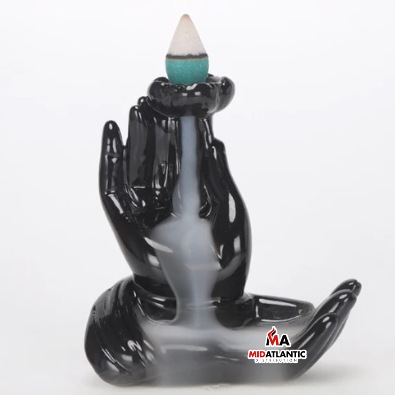 Backflow Cone Incense Burner (Assorted Designs) *Sold As Singles*