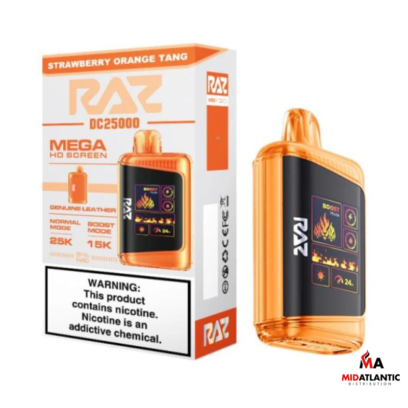 Raz DC25000 25k Puffs 50mg 16mL Disposables *Display of 5*