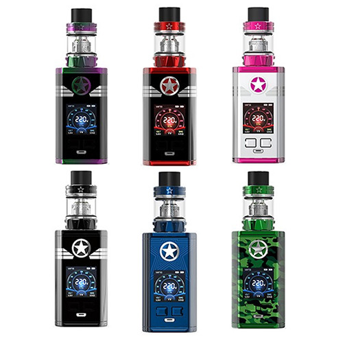 Vaptio Capn 220w Tc Dual Battery Kit W 4ml Capn Sub Ohm Tank Mid