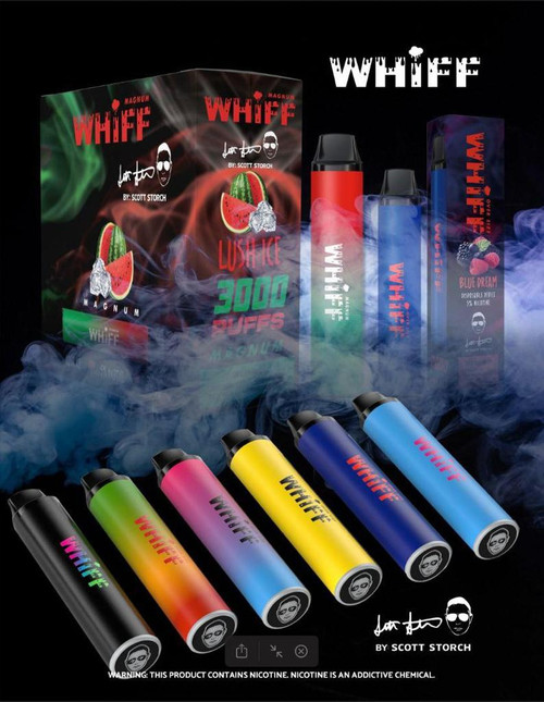 Magnum Whiff by Scott Storch 3000 Puffs 50mg 10mL Disposable - Mid ...