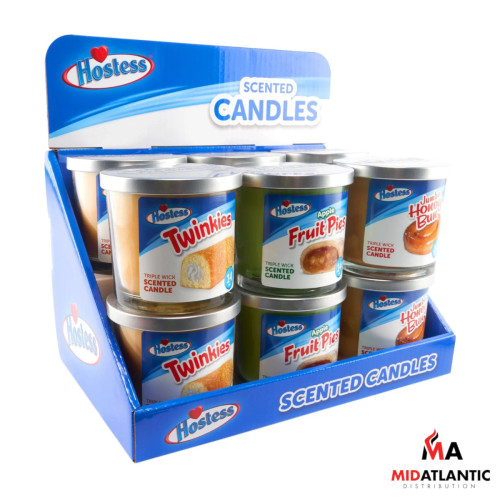 Sweet Tooth 14oz. Triple Wick Candles Counter Top Display *Fully ...