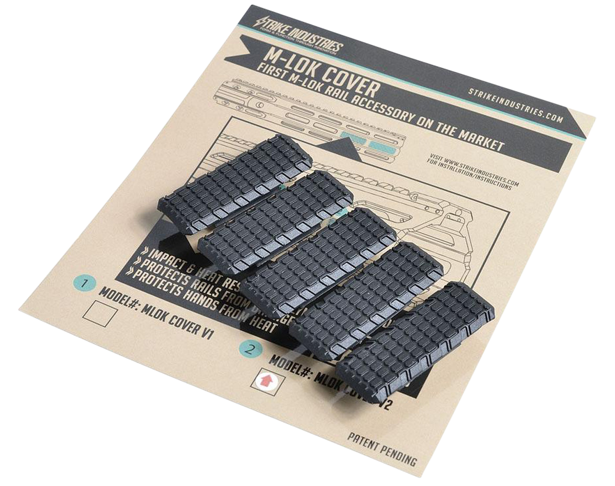 Strike Industries M-LOK Rail Cover V2 Polymer (5-Pack) | BOSQUE Outdoors