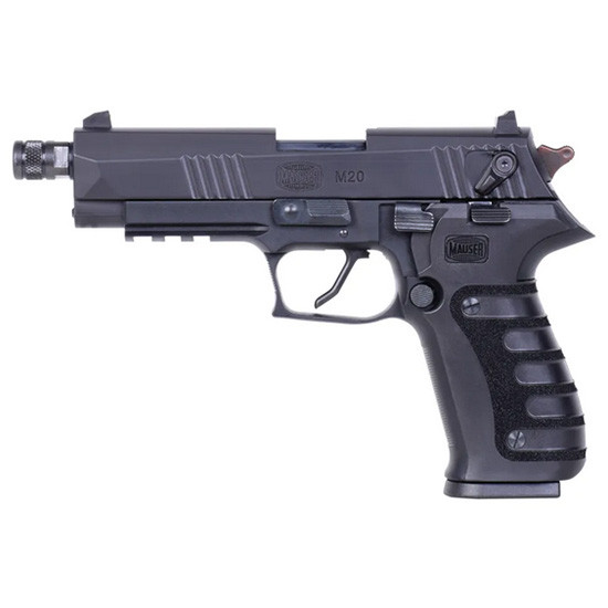 Mauser M20 .22LR Pistol, 4" Barrel, 10-Round Capacity, Black - Model ...