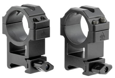 UTG Max Strength See-Thru Scope Ring Set for Rifle Picatinny/Weaver ...