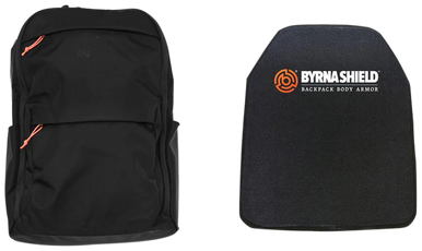 Byrna Technologies BS00402-BLK Ballistipac IIIA Black Hard Polyethylene ...