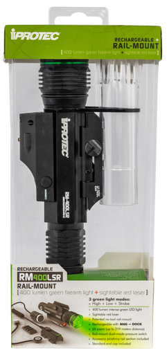 iProtec RM400 LSR Tactical Light & Laser Combo for Rifles & Handguns ...