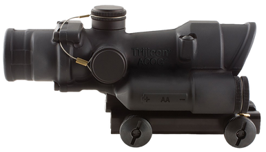 Trijicon 4x32 LED Battery Acog Rifle Scope Matte, 300 BLK Green ...