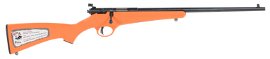 Savage Arms Rascal .22 LR Rimfire Rifle - 16.11" Barrel, 1 Rd, Orange ...