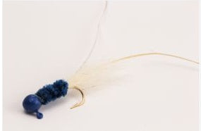 Slater Original Jig 1/16 Blue/Blue/White #4 Hook 3pk | BOSQUE Outdoors