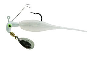 Blakemore Slab Runner w/Baby Shad 1/16 #2 Chart Silver | BOSQUE Outdoors