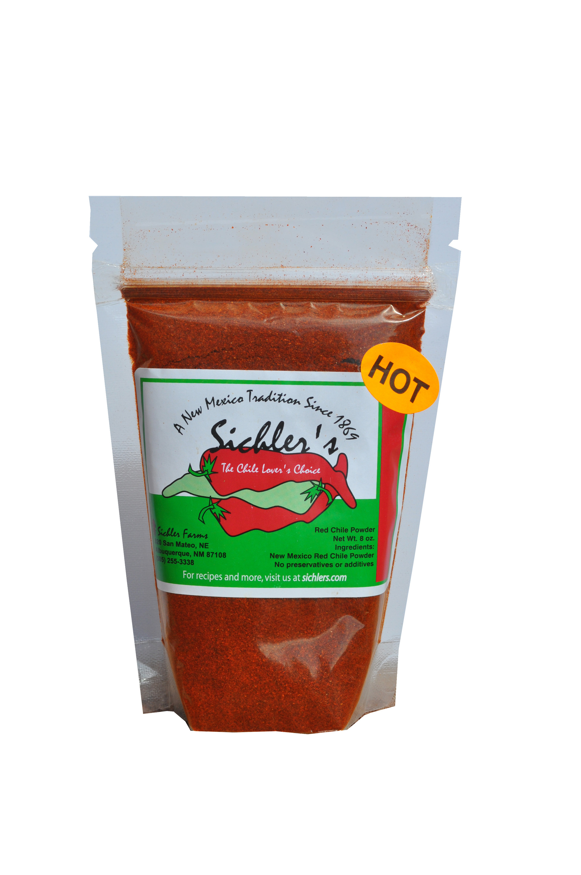 Sichlers New Mexico Red Chile Powder - 8 oz. bag