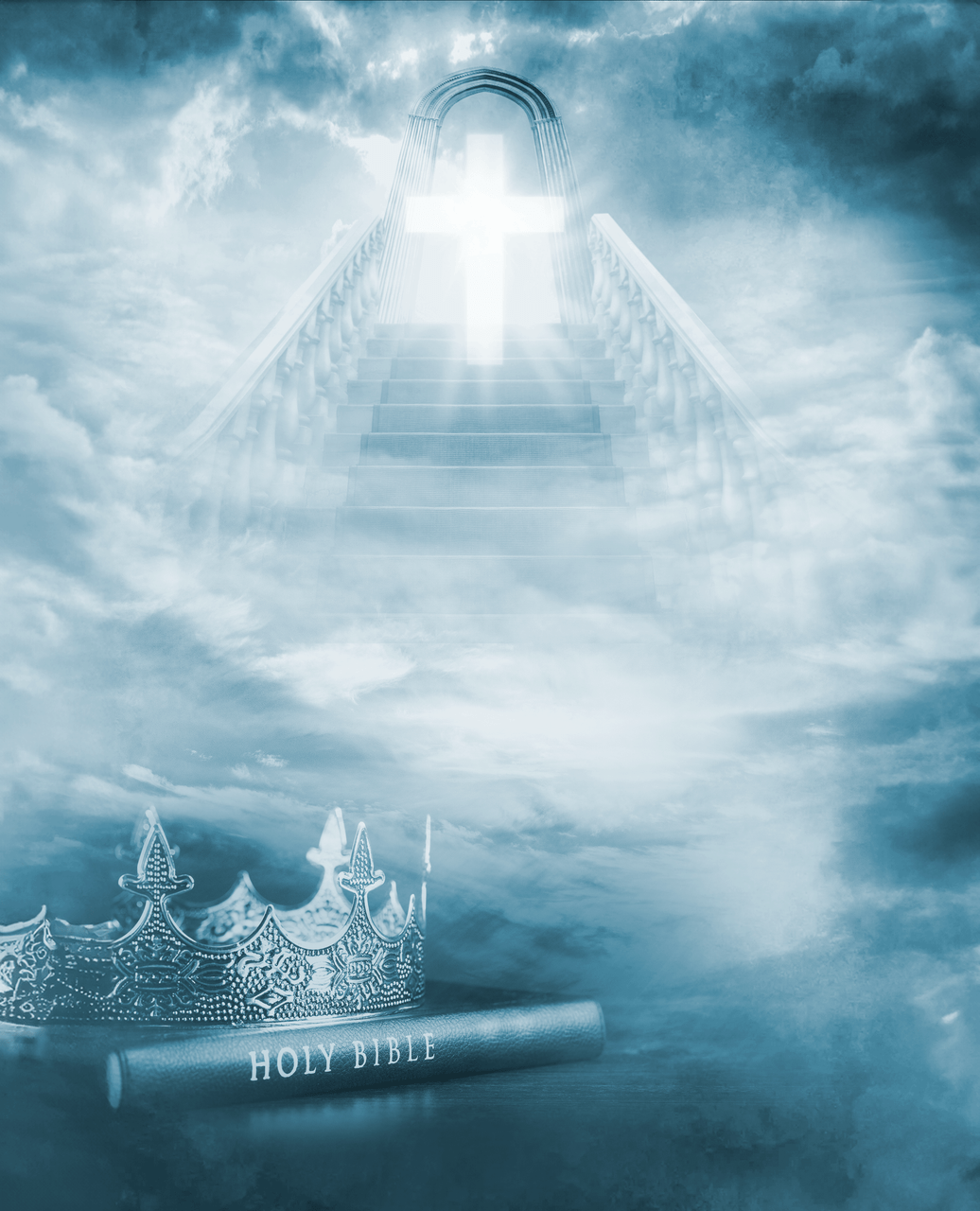 Religious Theme Photo Panel - Woven Remembrance