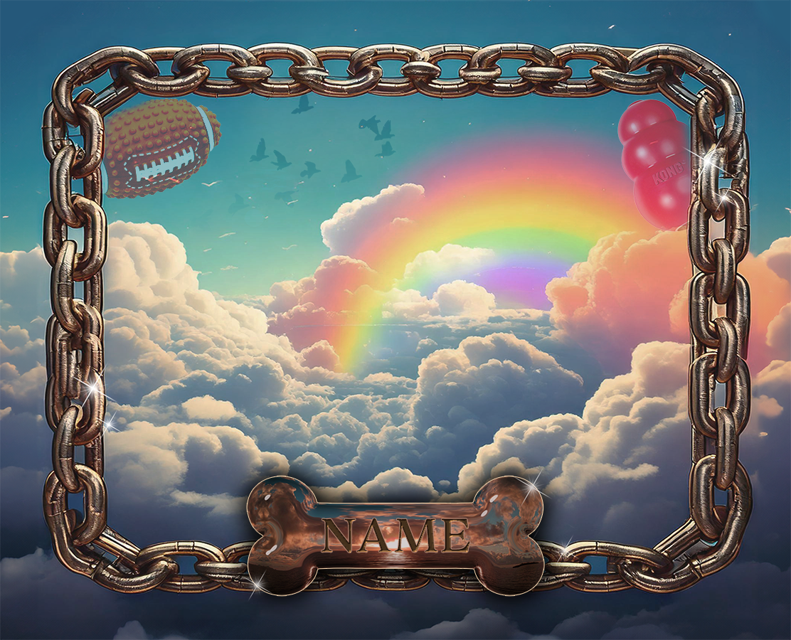 Rainbow Bridge Collection Photo Panel - Woven Remembrance