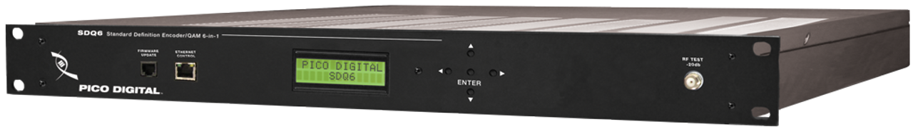 SDQ6 by Pico Digital 6-channel SD Encoder with QAM modulator