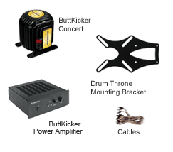 Buttkicker DTM-KIT Drum Throne Rig for Drummers & Seated Players
