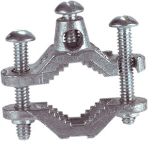 PVAGC1 Zinc Alloy J Water Pipe Ground Clamp