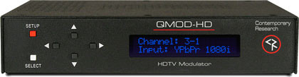 Wired@Home - Contemporary Research QMOD-HD HDTV HD Encoder / QAM Modulator