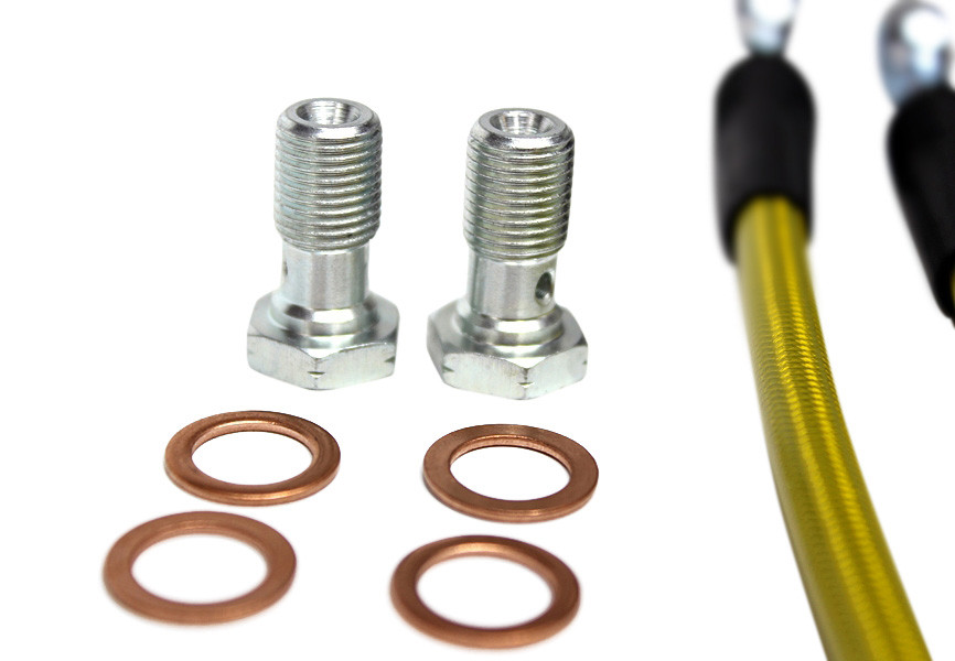 ISR Performance Stainless Steel Rear Brake Lines - Nissan 240sx S13/S14 ...