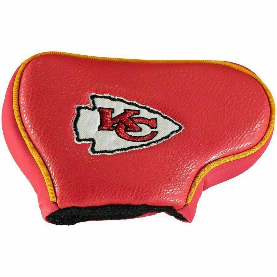 Kansas City Chiefs NFL Blade Putter Golf Club Headcover Embroidered