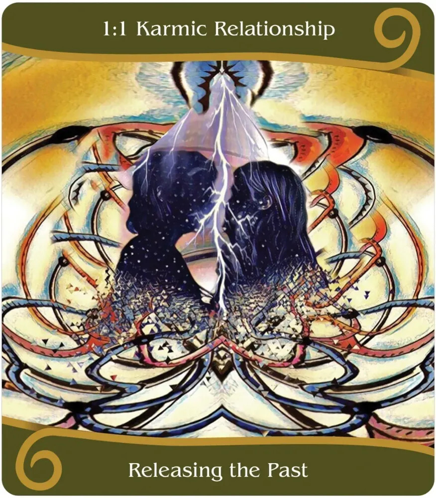 Twin Flame Ascension TFA55 Spiritual Awakening Oracle Cards and Guidebook