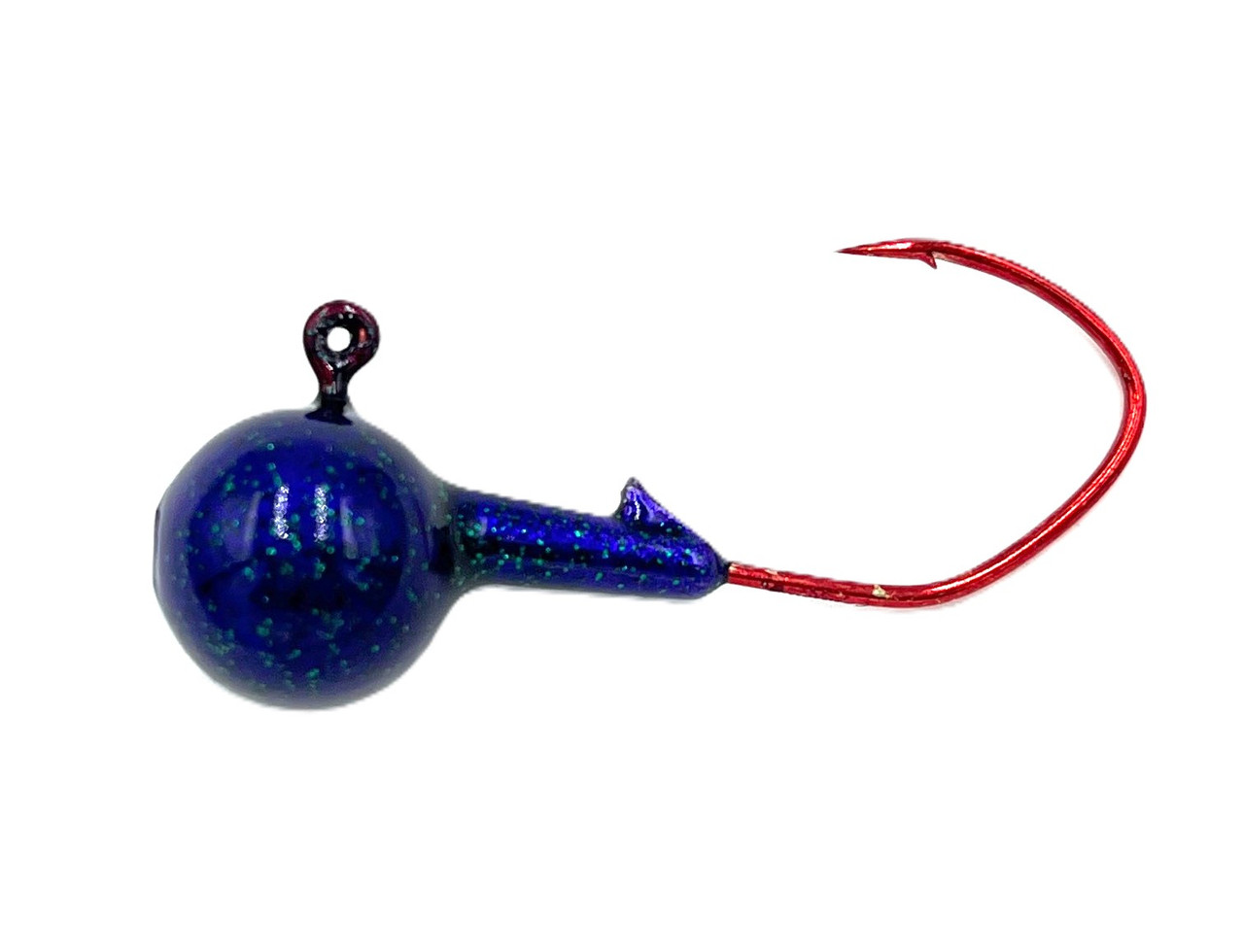 18 Ounce Painted Round Jig Heads