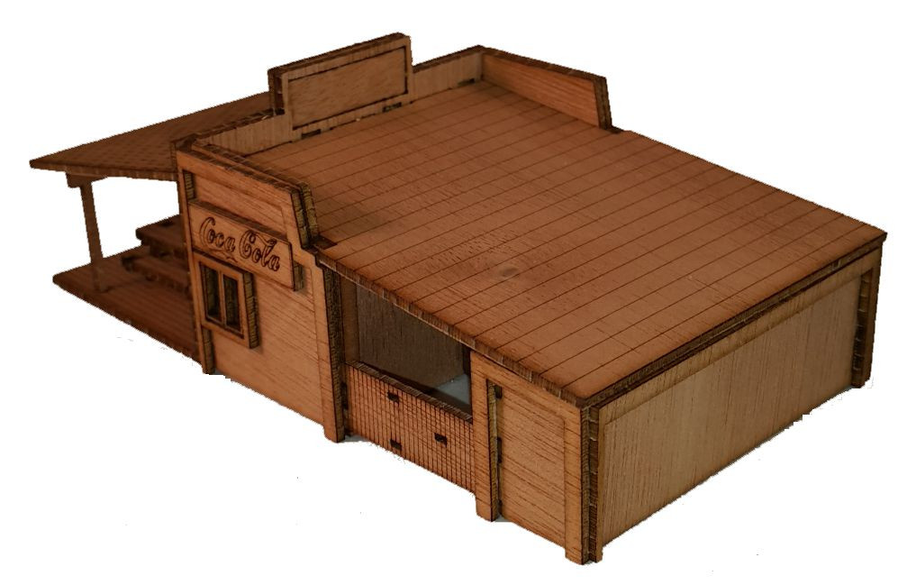 Roadside Diner HO scale - The Doyleston Shed