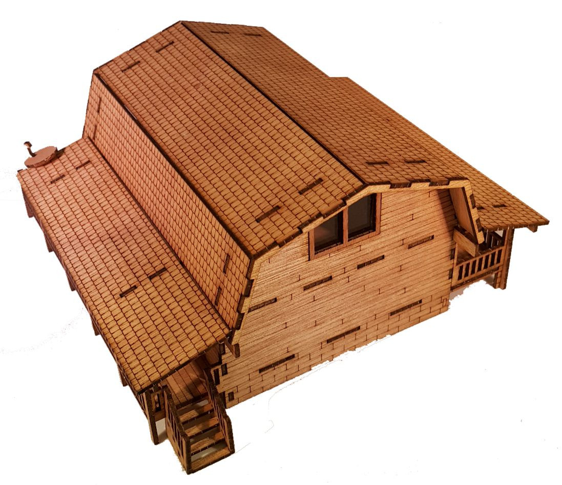 Deluxe Cabin HO scale - The Doyleston Shed