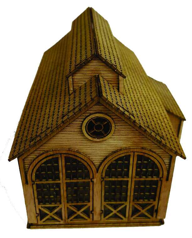 Twin Engine House HO scale - The Doyleston Shed