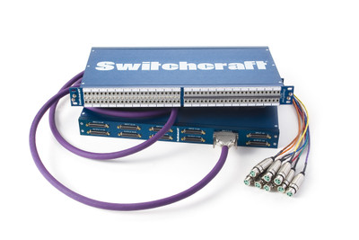 Switchcraft StudioPatch 9625 96 Patch points to DB25, with programmable ...
